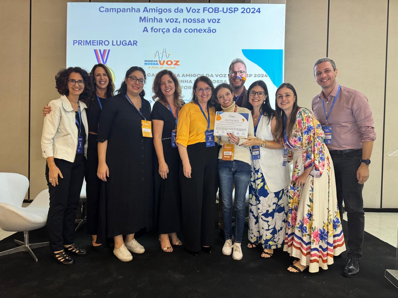 Fonoaudiologia da FOB-USP foi premiada em quatro campanhas no Congresso ...